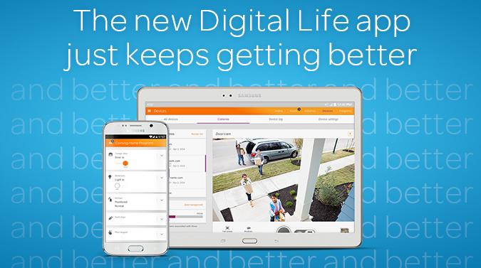 We have a new Digital Life app release for you! | AT&T Digital Life ...